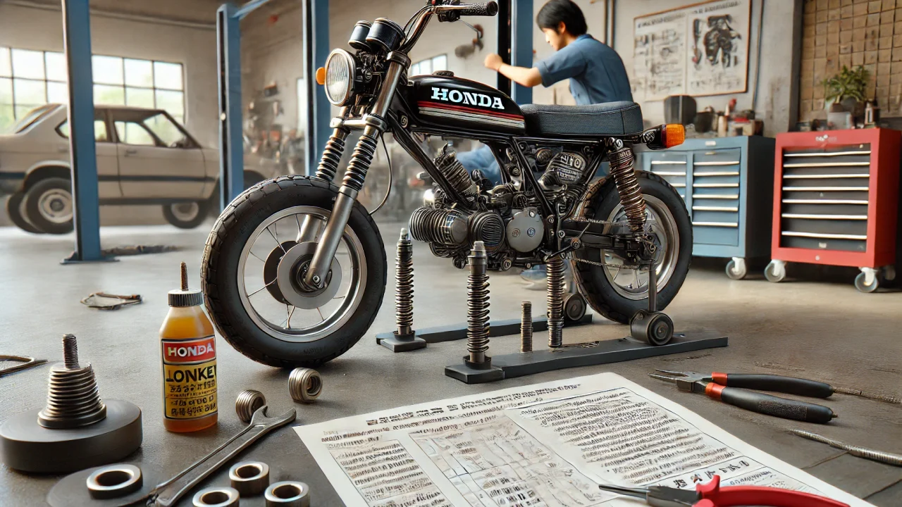 モンキー125のローダウンで理想の足つきとスタイルを手に入れる完全ガイド｜Bike Useful Guide