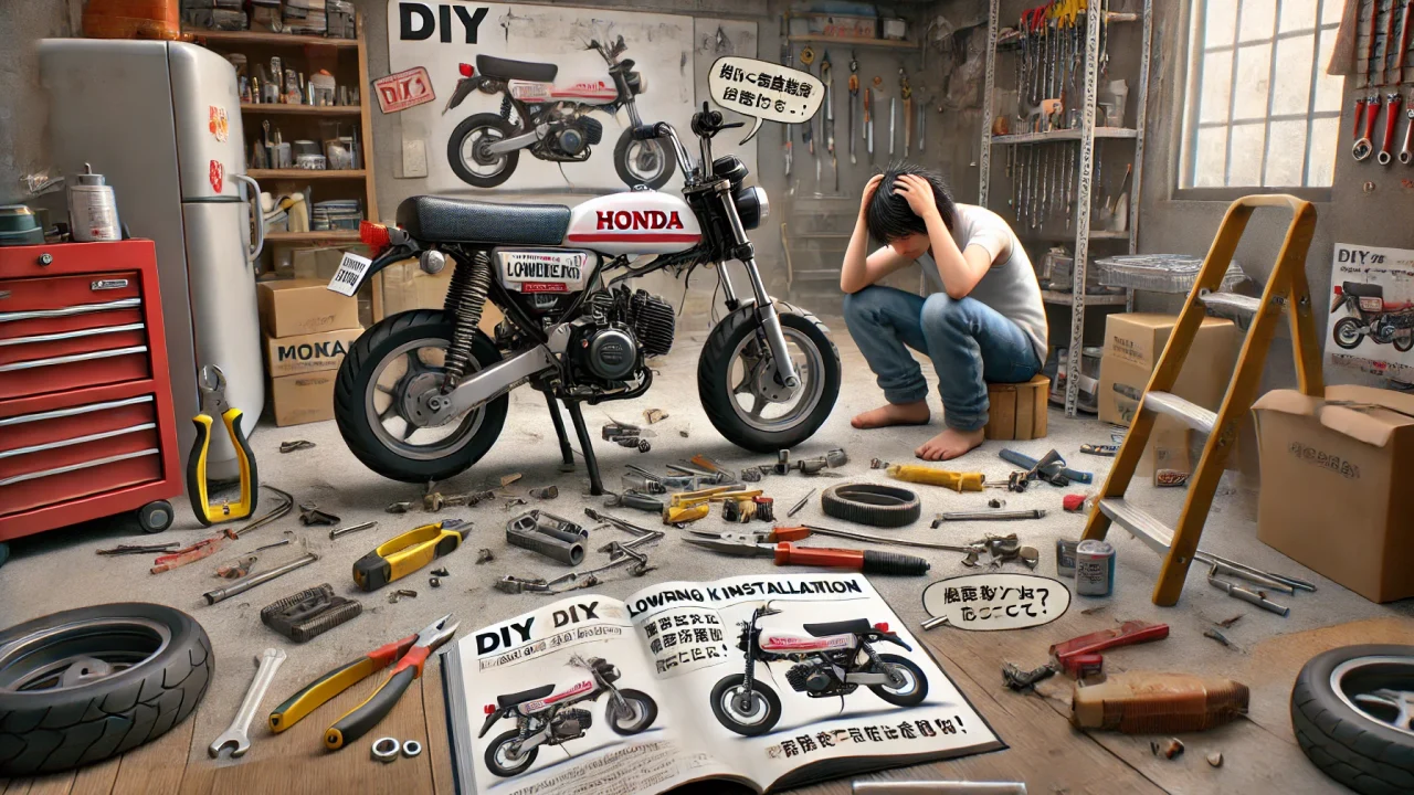 モンキー125のローダウンで理想の足つきとスタイルを手に入れる完全ガイド｜Bike Useful Guide