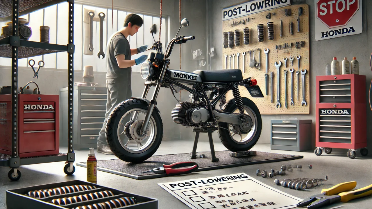 モンキー125のローダウンで理想の足つきとスタイルを手に入れる完全ガイド｜Bike Useful Guide